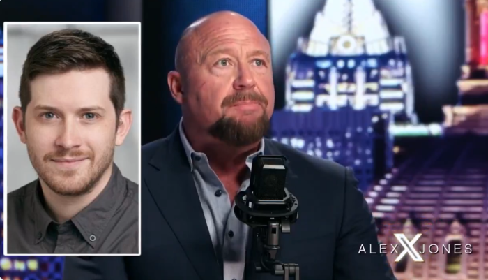 Alex Jones blames murder of Infowars reporter Jamie White on liberals ...